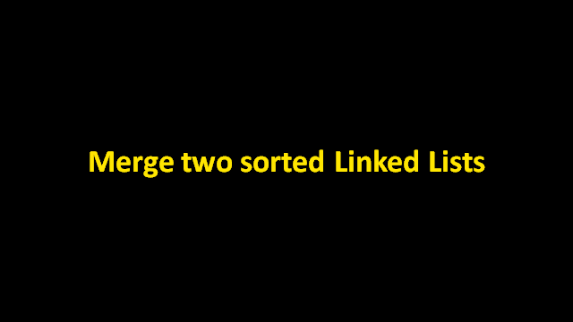 Merge two sorted linked lists - IDeserve Merge two sorted linked lists - IDeserve