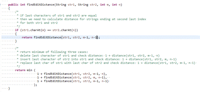 Find Minimum Edit Distance Between Given Two Strings IDeserve